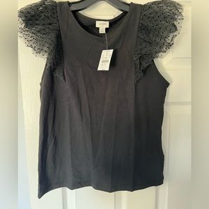 J. Crew Factory | Tops | Nwt Jcrew Flutter Top | Poshmark
